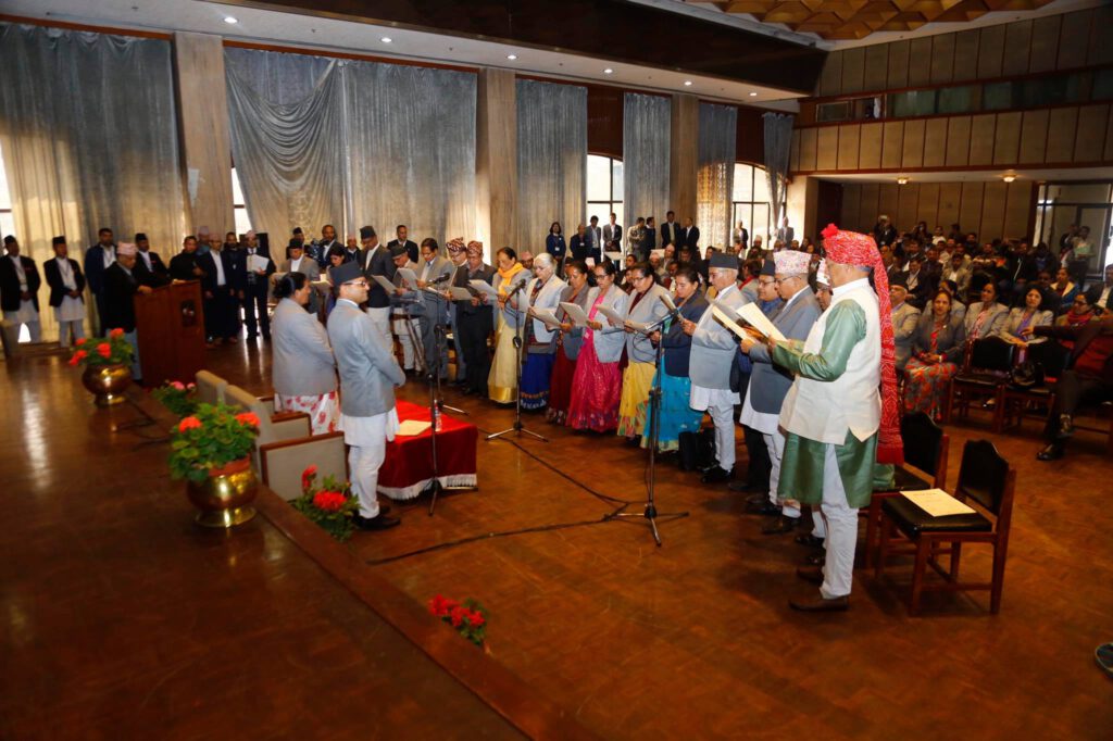 New National Assembly members take oath - Enewspolar Enewspolar