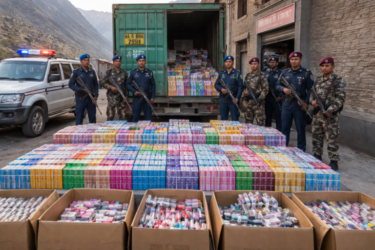 Vapes worth Rs 22.4 million confiscated at Korala Border « Enewspolar